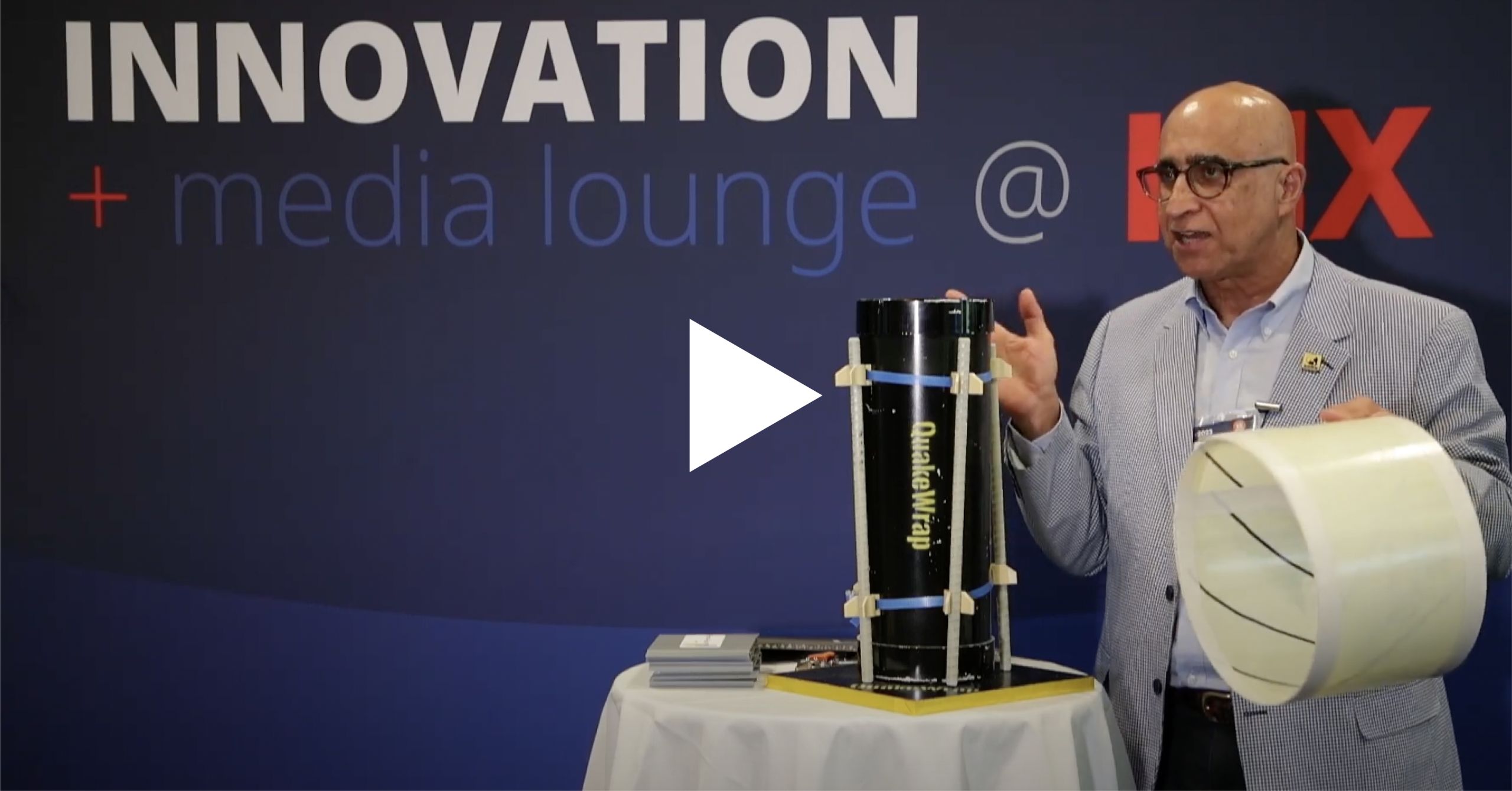 Innovation @ IMX - PileMedic by QuakeWrap Inc. | Inland Marine Expo